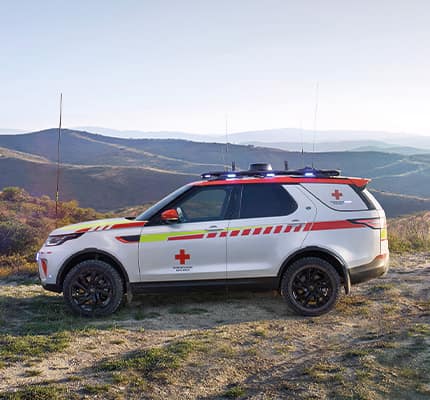 Land Rover 4x4-modellen en luxueuze, comfortabele SUV's