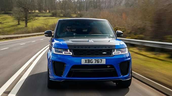 Land Rover 4x4-modellen en luxueuze, comfortabele SUV's