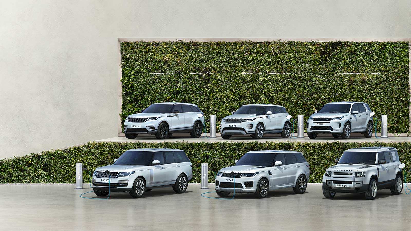 Land Rover 4x4-modellen en luxueuze, comfortabele SUV's